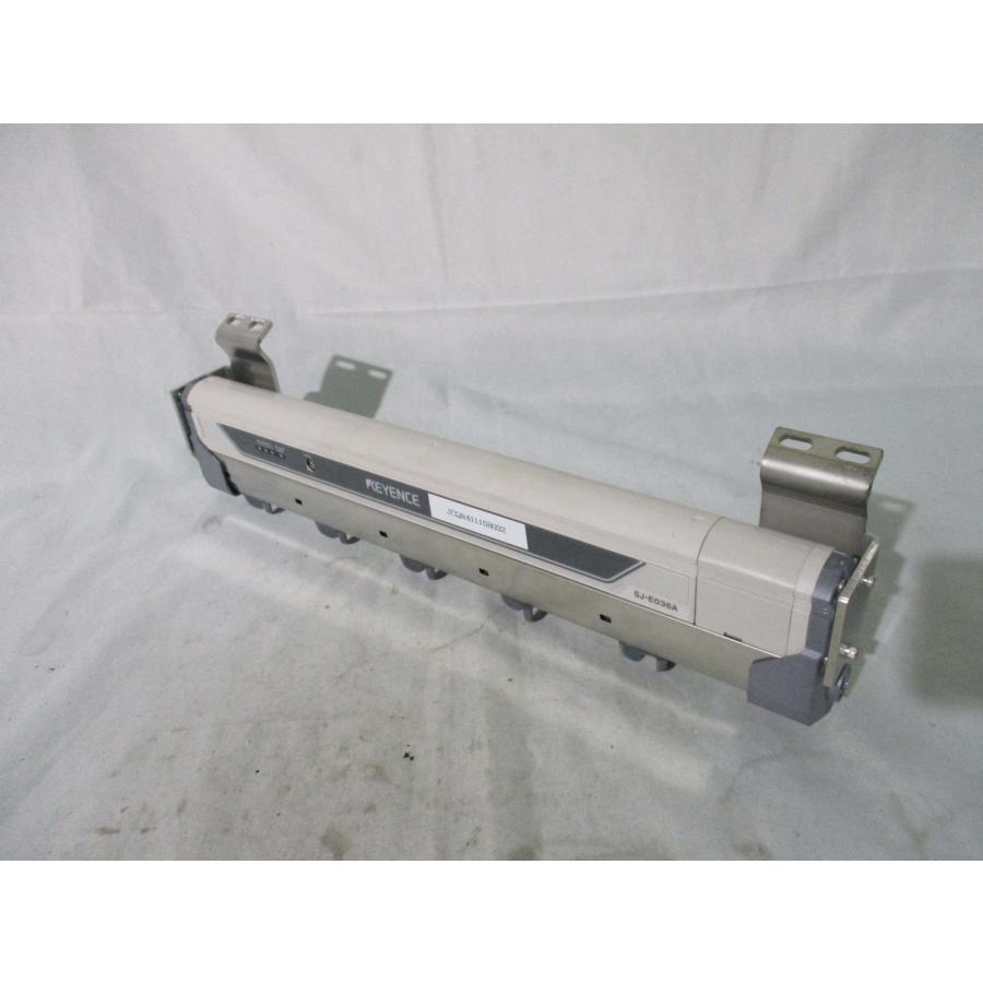 中古 KEYENCE IONIZER BAR SJ-E036A ハイブリッド型超高速センシングイオナイザ(JCQR41115B032 ...