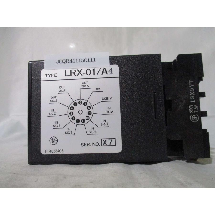 中古 YASKAWA CONTROLS Signal Converter LRX-01/A4(JCQR41115C111) : growdetrading Yahoo!ショップ - 通販 ...