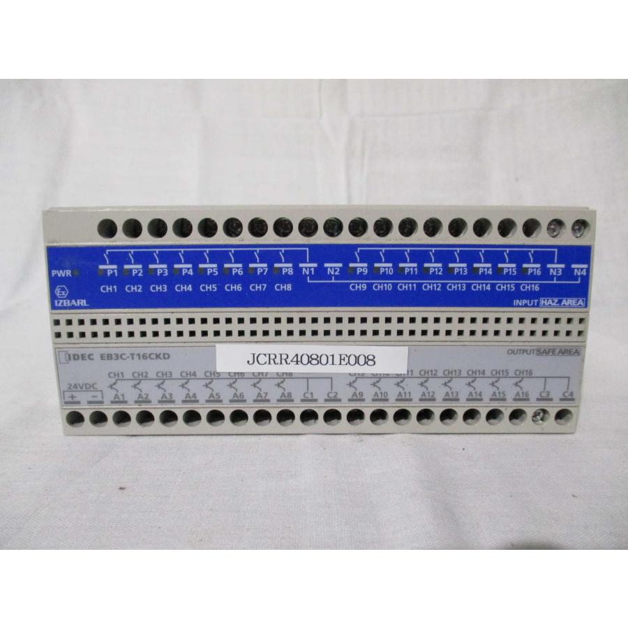 中古 IDEC EB3C-T16CKD バリアリレー(JCRR40801E008) : growdetrading Yahoo!ショップ - 通販 - Yahoo!ショッピング