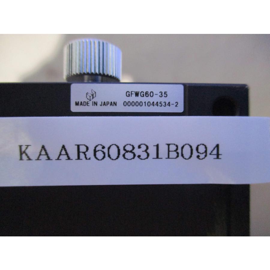 中古SURUGA SEIKI A47-2 アリ式ステージXY軸 /B05-A/XYZFG40 XYZ軸ステージ/GFWG60-35(KAAR60831B094) : growdetrading ...