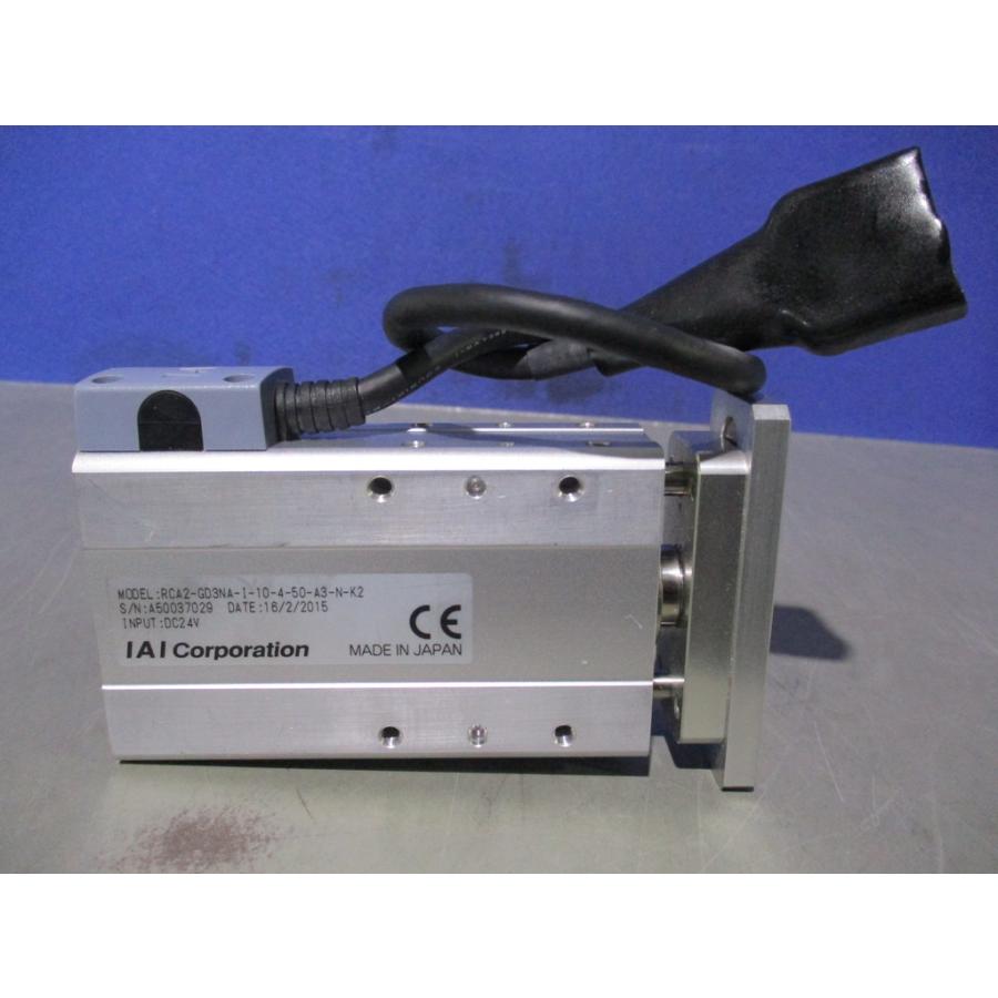 中古 IAI(アイエイアイ) RCA2-GD3NA-I-10-4-50-A3-N-K2 ロボシリンダ (KABR70221B213 ...