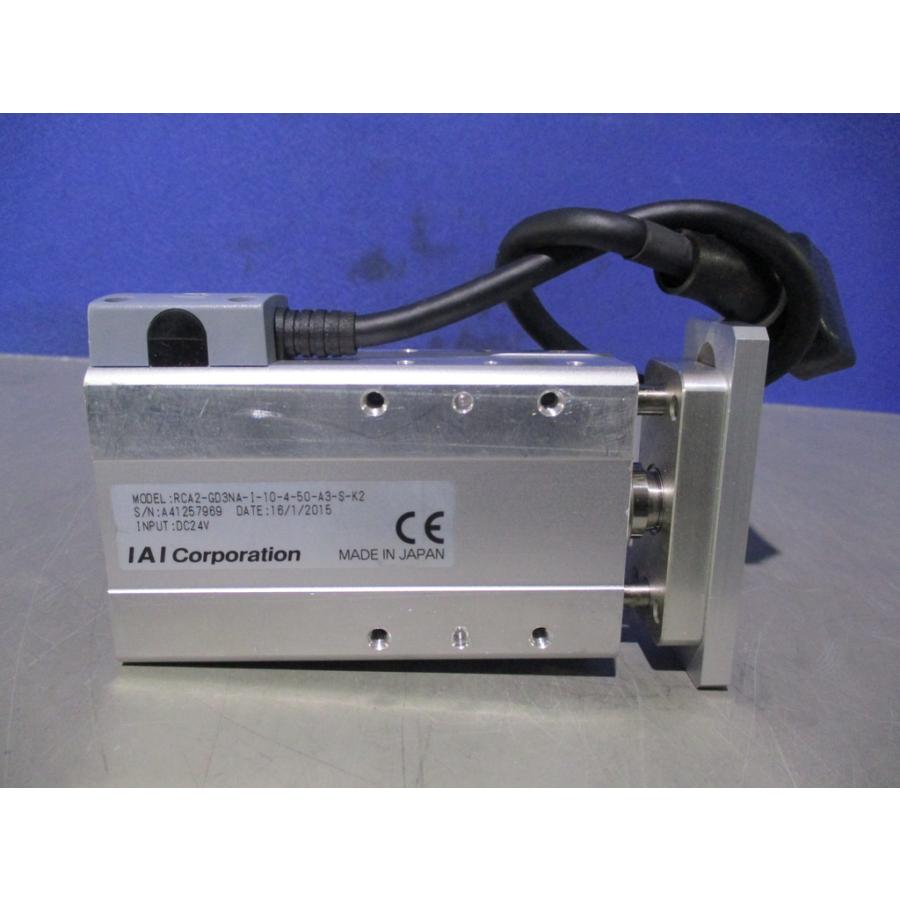 中古 IAI(アイエイアイ) RCA2-GD3NA-I-10-4-50-A3-S-K2 ロボシリンダ (KABR70221B235 ...