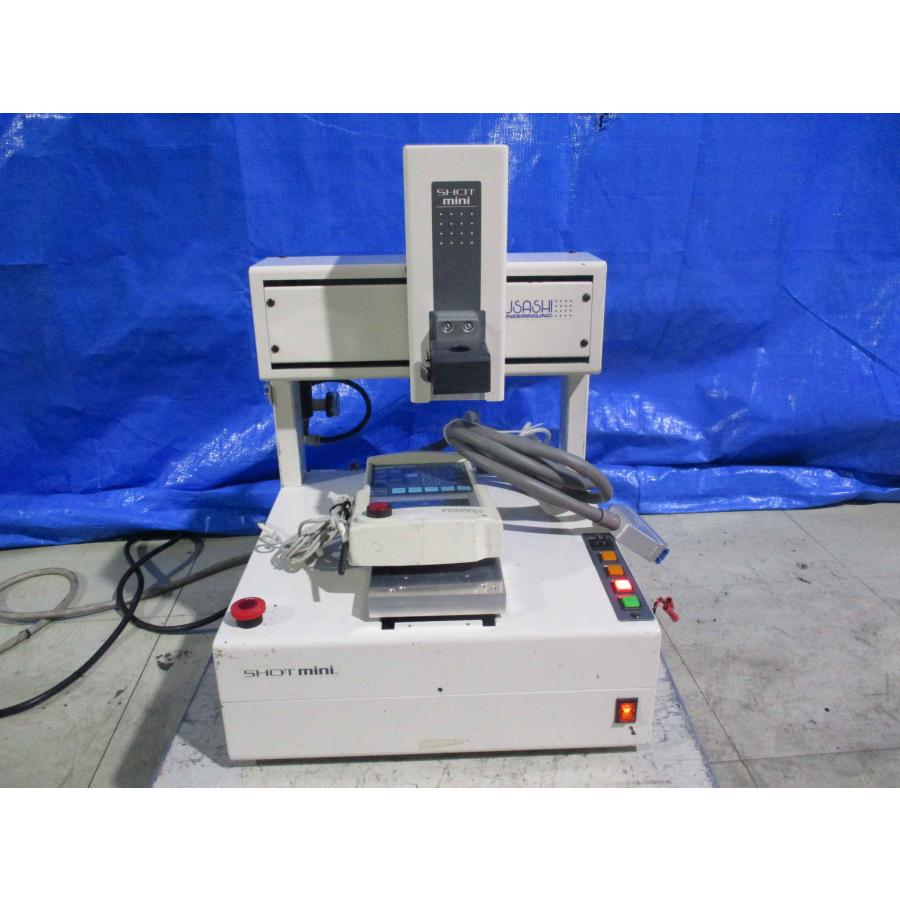中古 MUSASHI M22-123 SHOT mini ショットミニ 3軸 卓上型塗布ロボット ディスペンサー＜送料別＞ (KAC-D ...