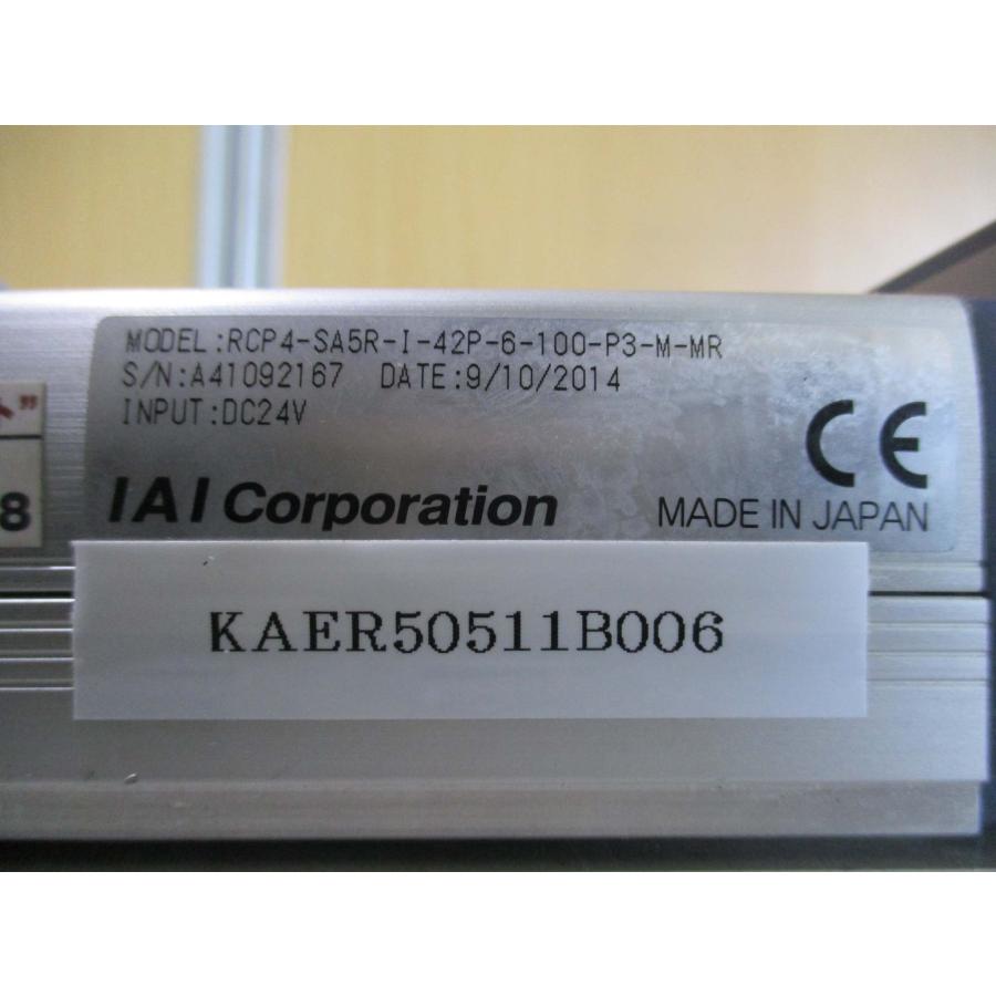 中古 IAI RCP4-SA5R-I-42P-6-100-P3-X04-M-MR ロボシリンダ(KAER50511B006 ...