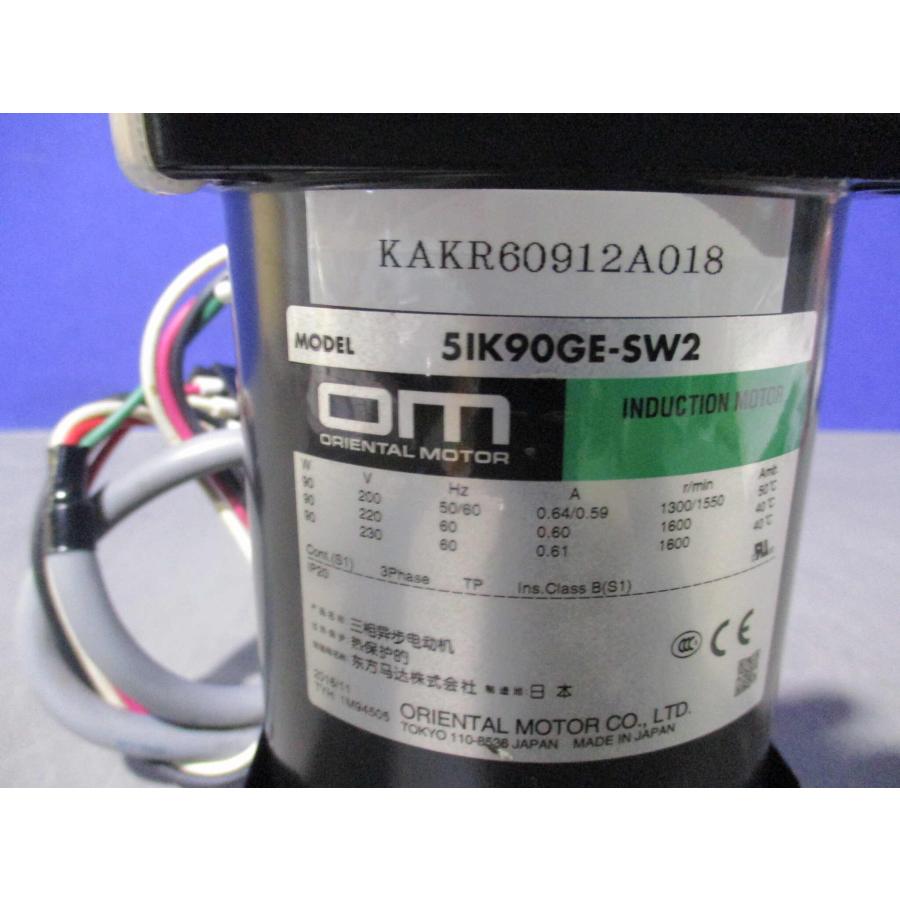 中古 ORIENTAL MOTOR INDUCTION 5IK90GE-SW2/GEAR HEAD 5GE9S(KAKR60912A018) : growdetrading Yahoo ...