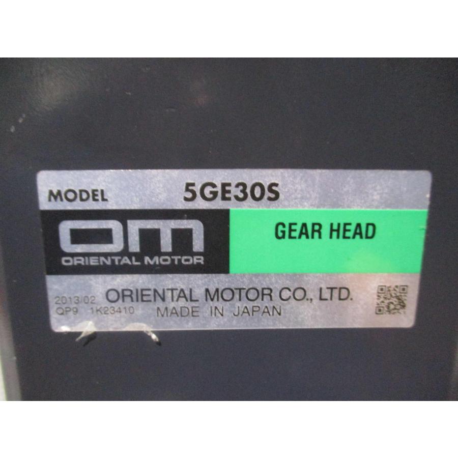 中古 ORIENTAL MOTOR AC MAGNETIC BRAKE 5IK90GE-SW2M/GEAR HEAD 5GE30S(KAKR60912A029) : growdetrading ...
