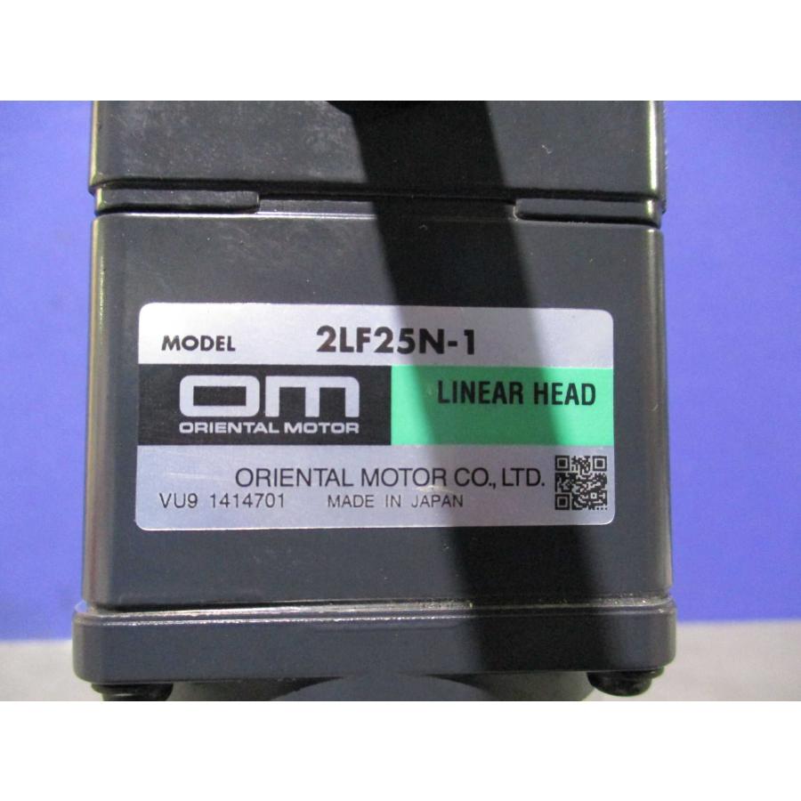 中古ORIENTAL MOTOR 2LF25N-1/2RK6GN-CW2M モーター(KAMR60917A011 ...