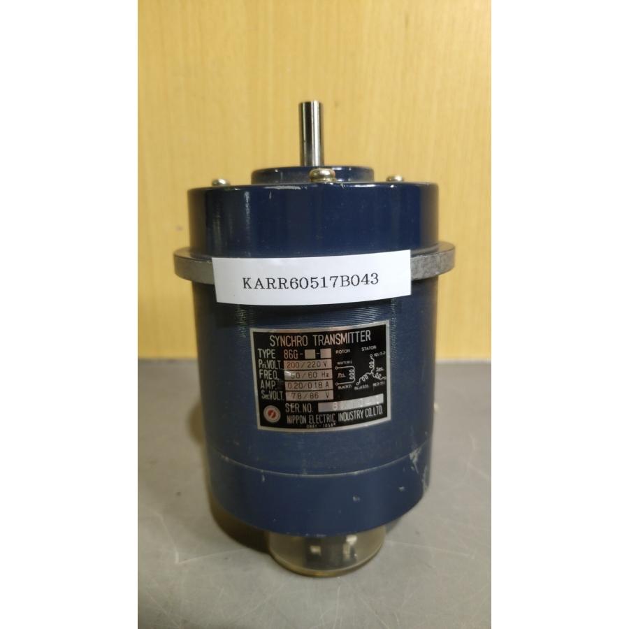 中古 NIPPON ELECTRIC SYNCHRO TRANSMITTER 86G 50/60Hz(KARR60517B043) : growdetrading Yahoo!ショップ ...