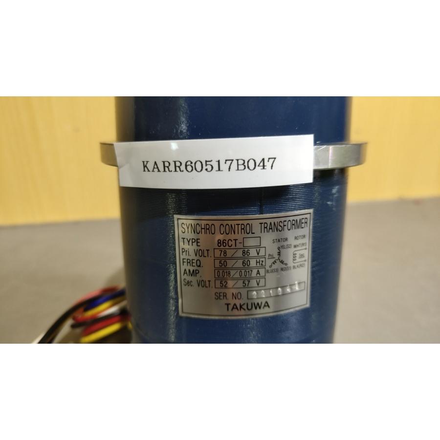中古 TAKUWA SYNCHRO CONTROL TRANSFORMER 86CT 50/60Hz(KARR60517B047) : growdetrading Yahoo!ショップ ...