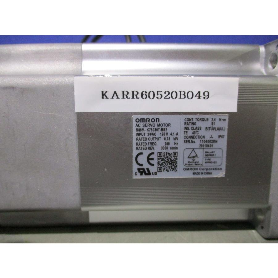中古 OMRON R88M-K75030T-BS2 0.75KW (KARR60520B049) : growdetrading Yahoo!ショップ - 通販 - Yahoo!ショッピング