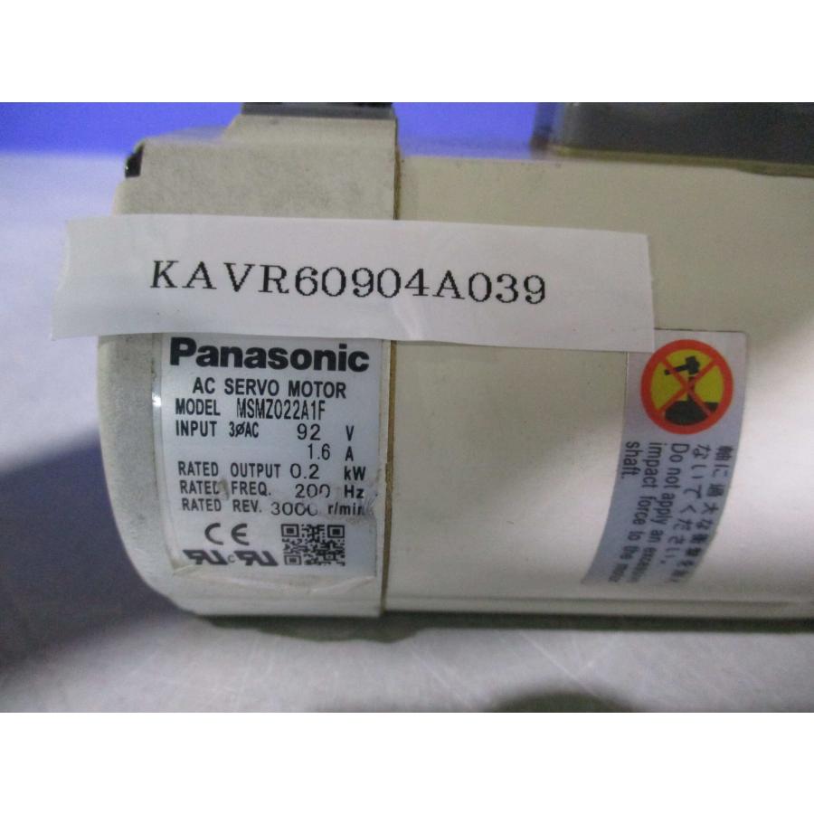中古 Panasonic MSMZ022A1F servo motor (KAVR60904A039) : kavr60904a039 : growdetrading Yahoo!ショップ ...
