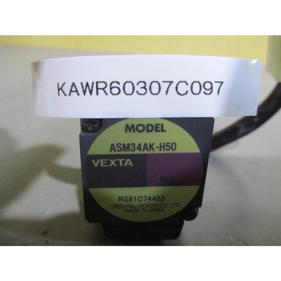 中古ORIENTAL MOTOR VEXTA STEPPING MOTOR ASM34AK-H50 ステッピングモーター (KAWR60307C097) :KAWR60307C097 ...