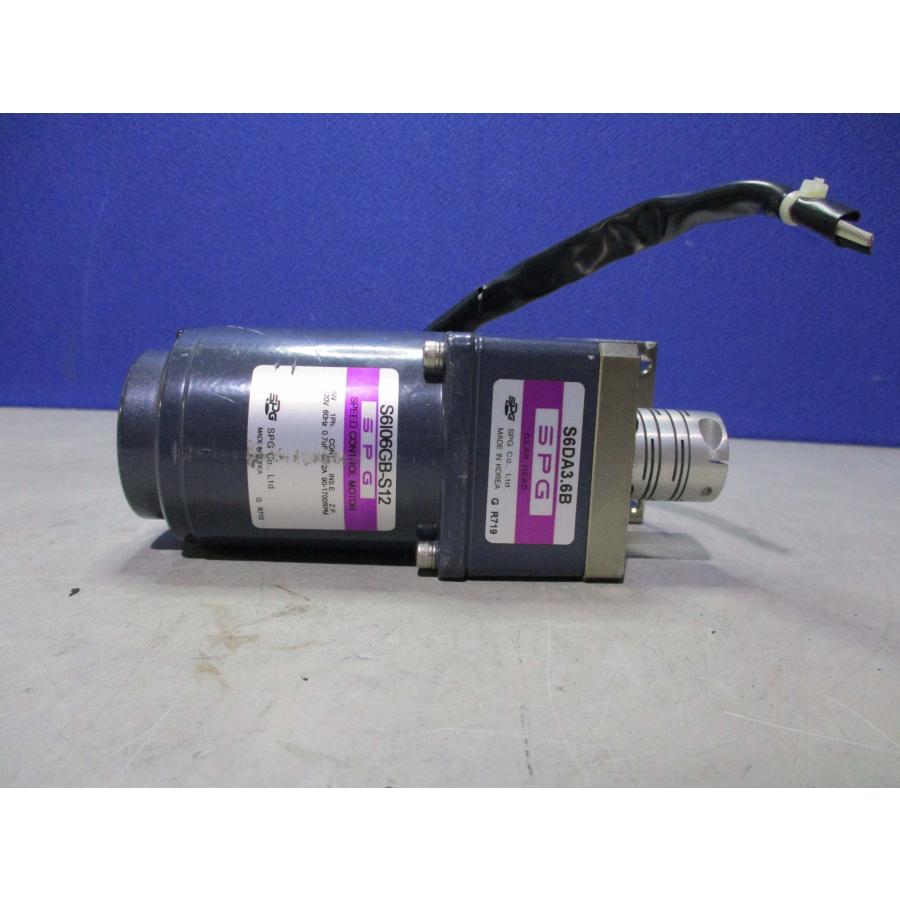 中古 SPG S6I06GB-S12 SPEED CONTROL MOTOR / S6DA3.6B (KAYR51010B008 ...