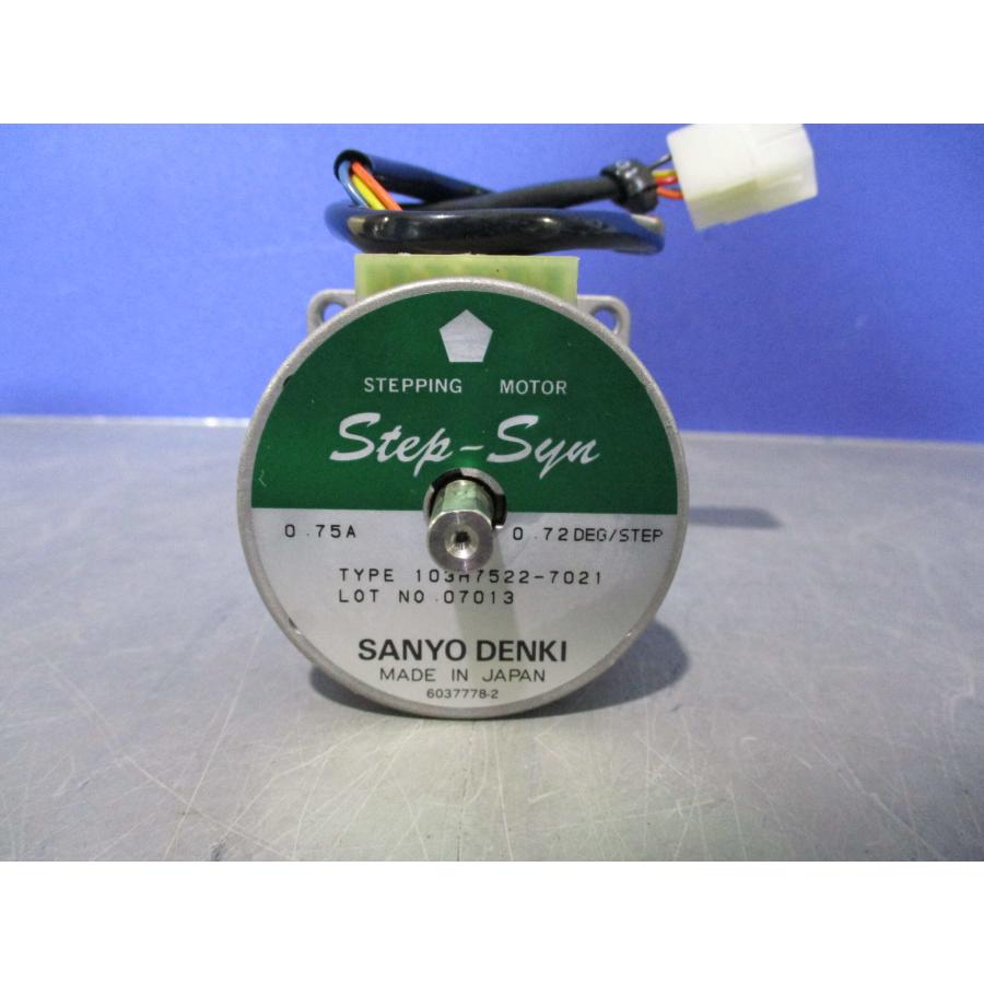 中古 SANYO DENKI STEPPING MOTOR 103H7522-7021 ステッピングモーター(KAYR51213D098) : kayr51213d098 ...