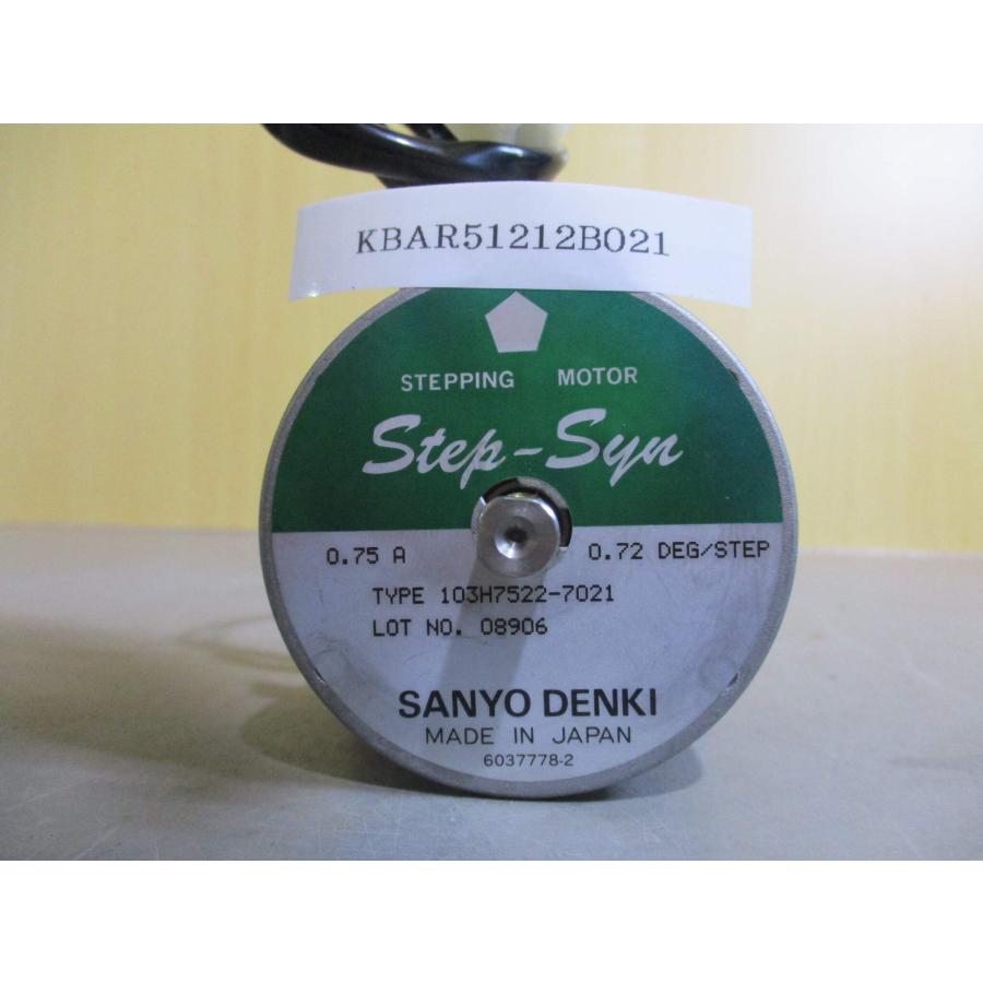 中古 SANYO DENKI STEPPING MOTOR 103H7522-7021(KBAR51212B021) : kbar51212b021 : growdetrading Yahoo ...