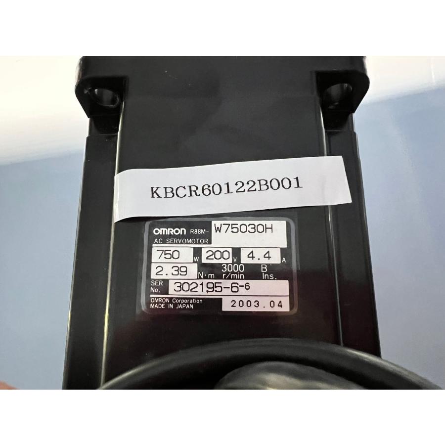 中古 OMRON W75030H ACサーボモーター 750W(KBCR60122B001) : growdetrading Yahoo!ショップ - 通販 - Yahoo!ショッピング