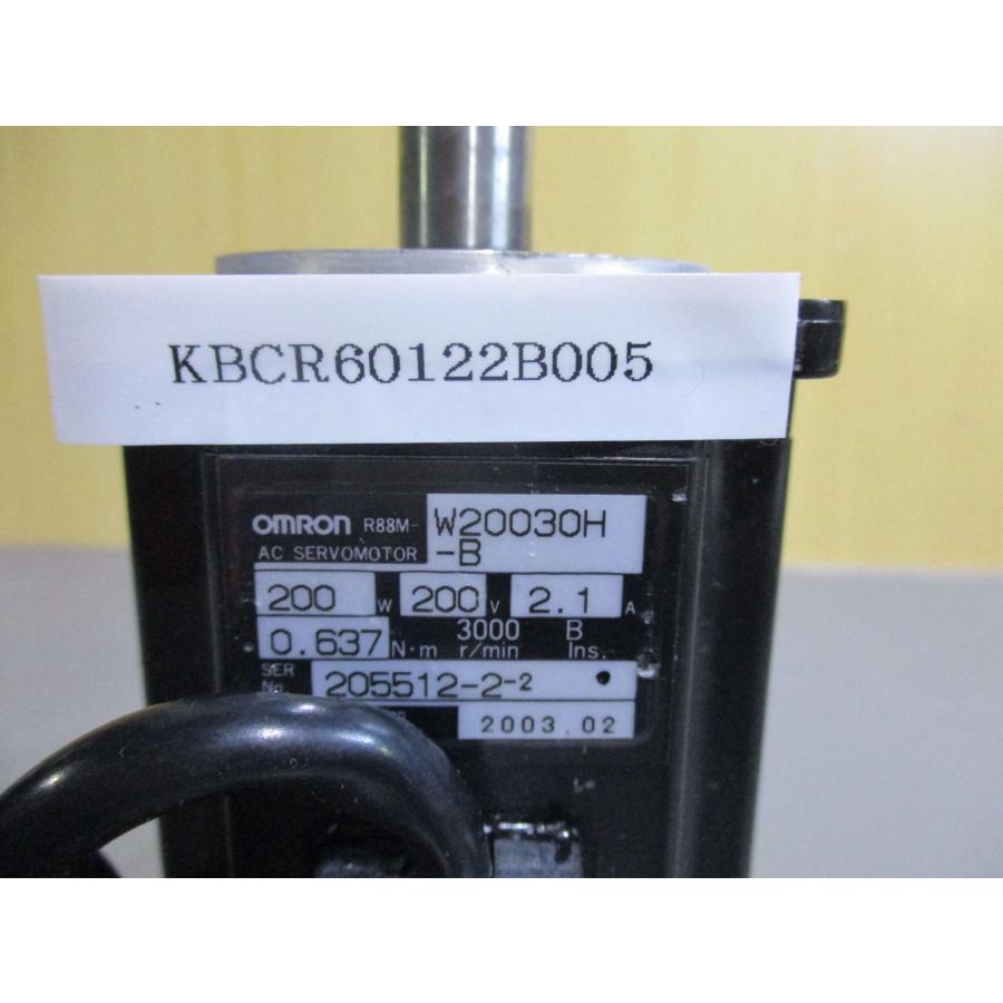 中古 OMRON R88M-W20030H-B ACサーボモータ(KBCR60122B005) : growdetrading Yahoo!ショップ - 通販 - Yahoo!ショッピング