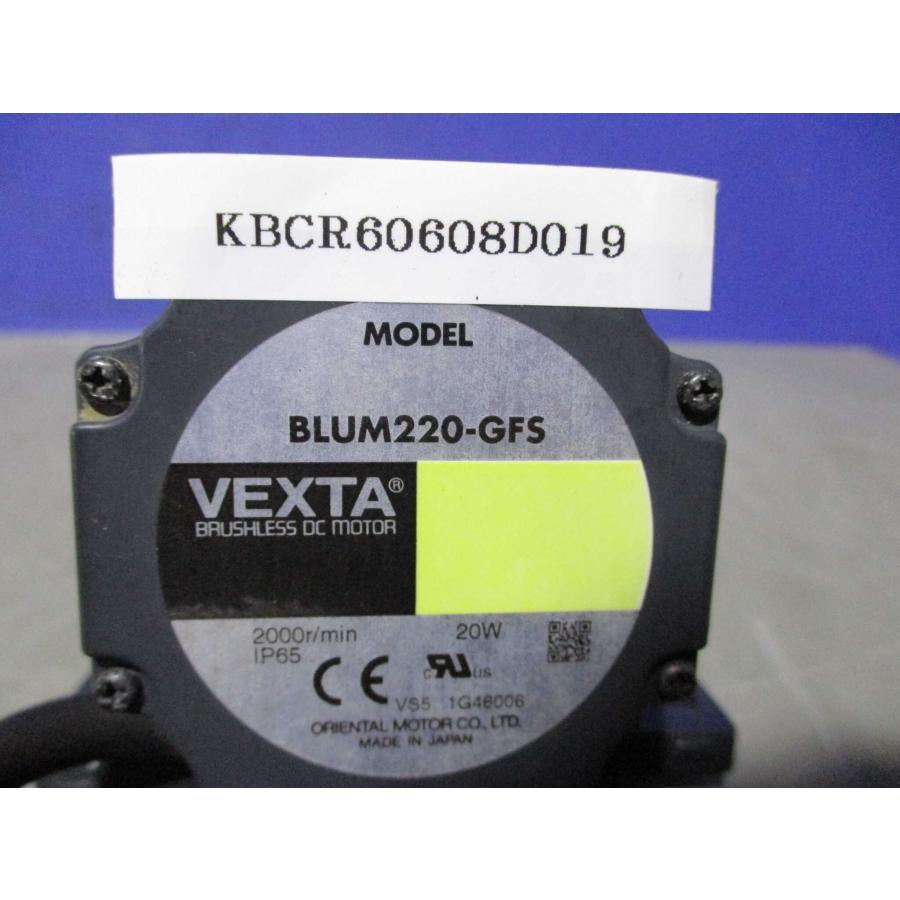 中古 ORIENTAL MOTOR BLUM220-GFS ブラシレスモーター/GFS2G50 GEAR HEAD(KBCR60608D019 ...
