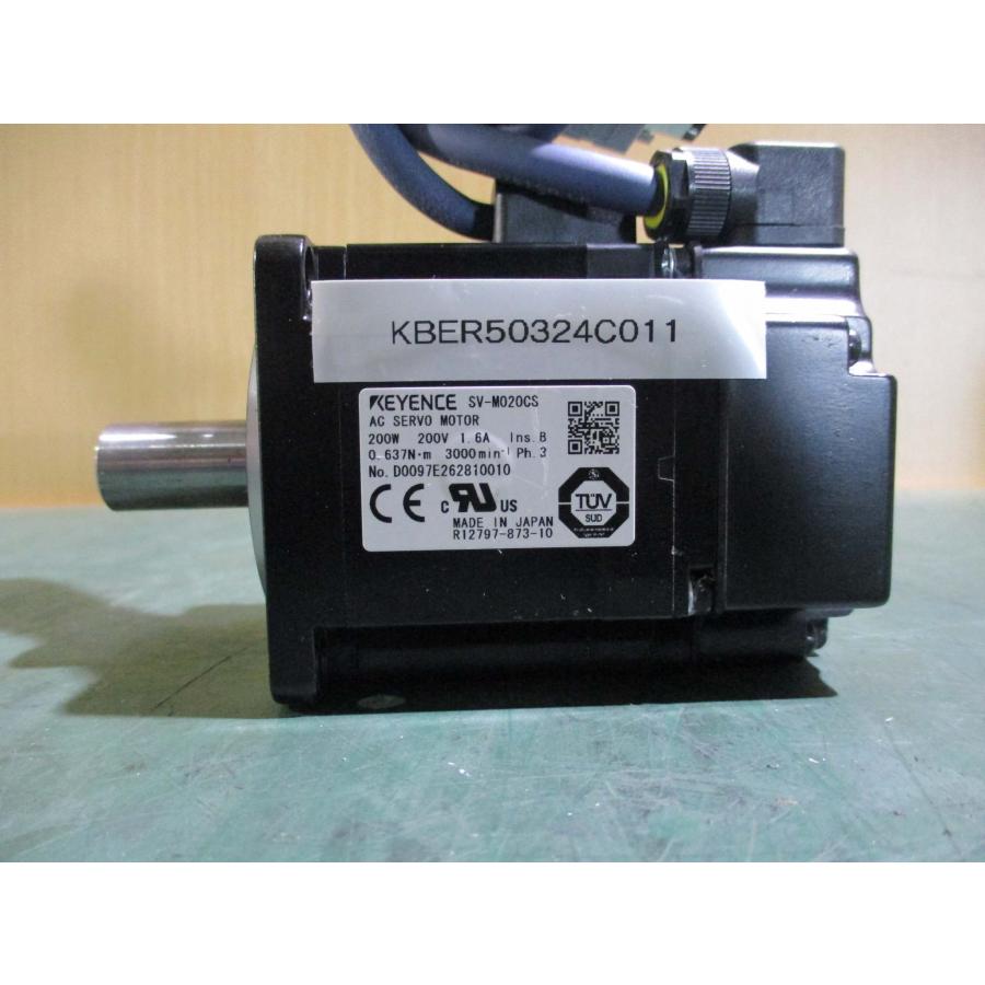 中古 KEYENCE SV-M020CS AC サーボモーター 200W(KBER50324C011) : growdetrading Yahoo!ショップ - 通販 - Yahoo!ショッピング