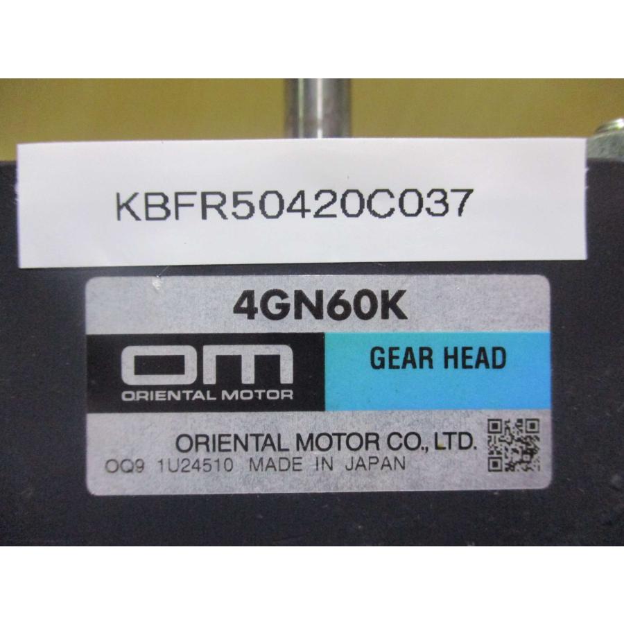 中古 ORIENTAL MOTOR 4IK25GN-SW2T INDUCTION / 4GN60K GEAR HEAD(KBFR50420C037) : growdetrading Yahoo ...