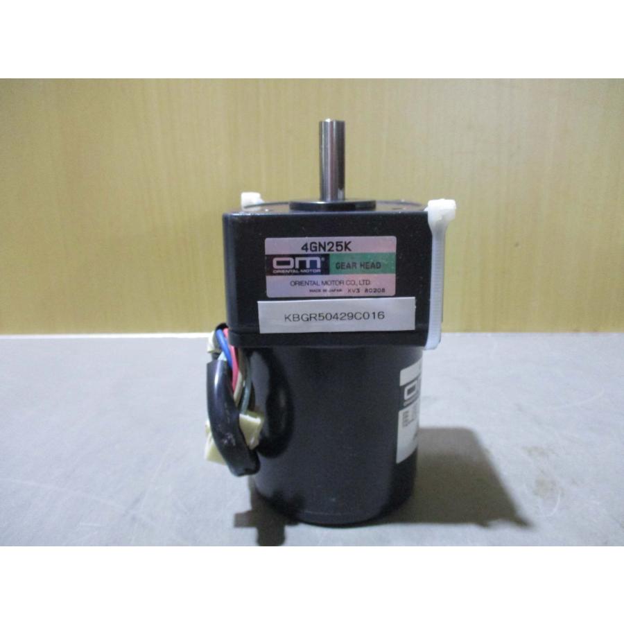 中古 ORIENTAL MOTOR GREAR HEAD 4GN25K / INDUCYION 4IK25GN-AUL(KBGR50429C016) : growdetrading Yahoo ...