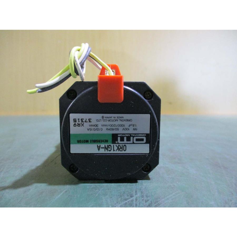 中古 ORIENTAL MOTOR REVERSIBLE 0RK1GN-A /GEAR HEAD 0GN150K(KBGR50517C046 ...