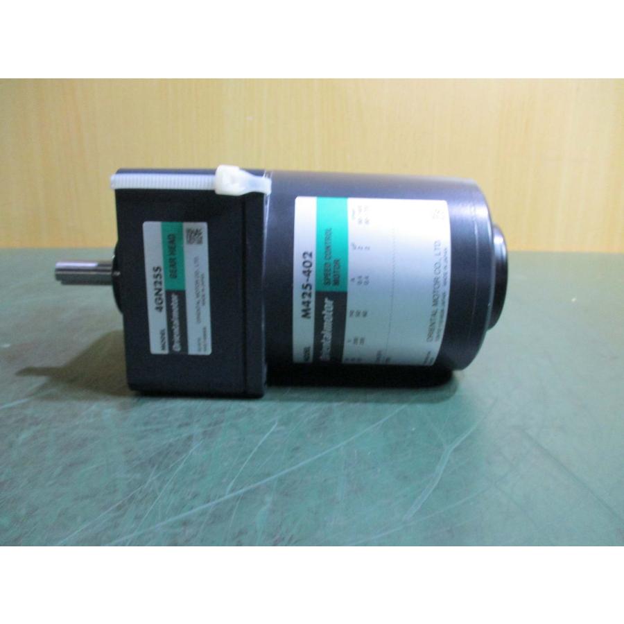 中古 Oriental Motor M425-402 SPEED CONTROL MOTOR/4HN25S GEAR HEAD ...