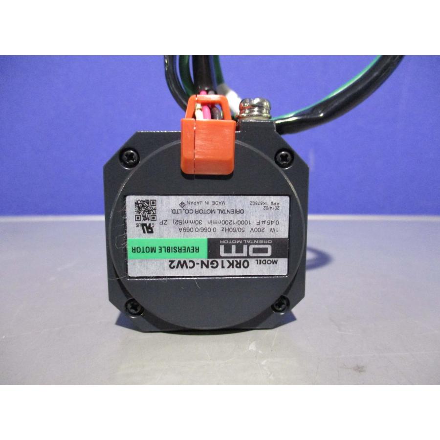 中古 Oriental Motor 0RK1GN-CW2 リバーシブルモーター(KBJR50712B047) : growdetrading ...