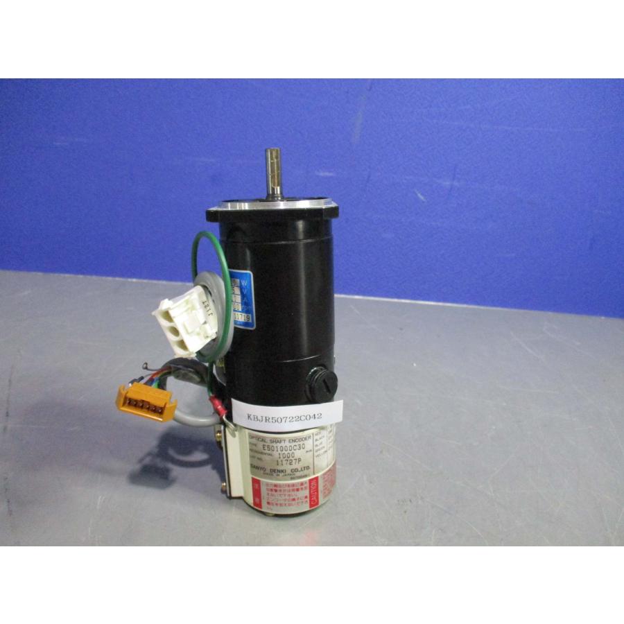 中古 SANYO DENKI SUPER R R511-012E18 110 75V 2.1A DC SERVO MOTOR ...