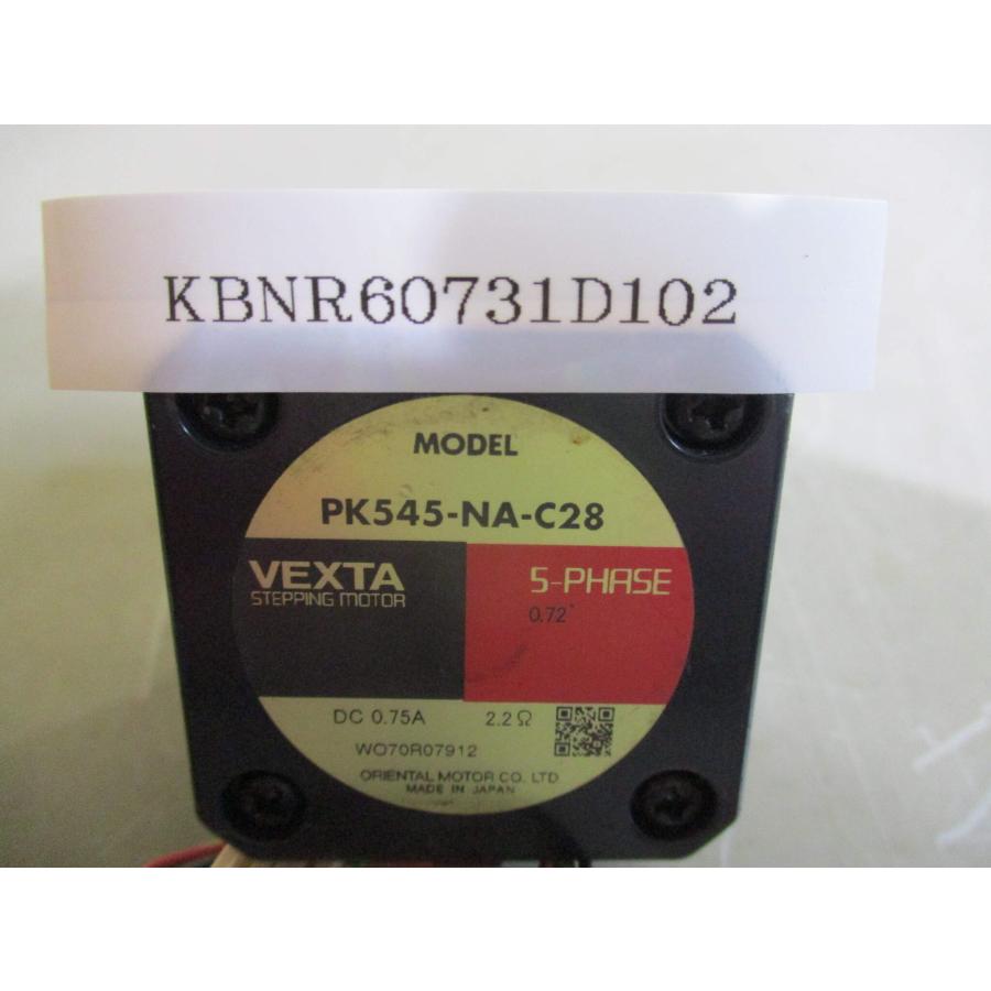 中古 Oriental Motor Vexta PK545-NA-C28 5-Phase Stepping Motor ...