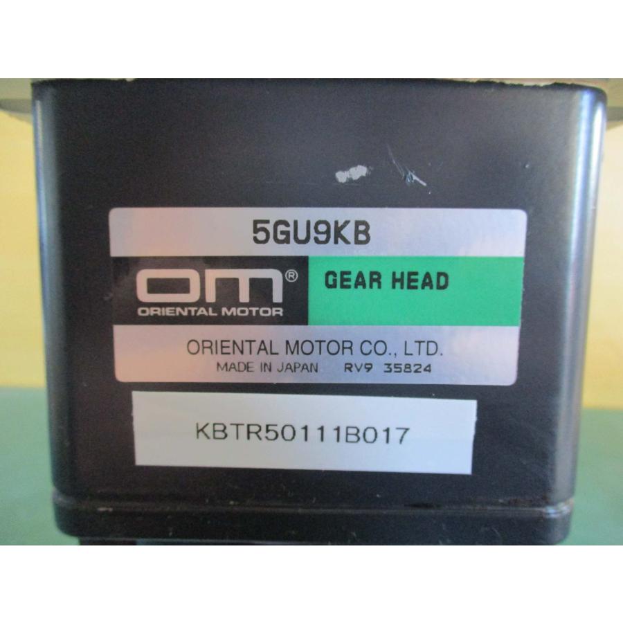 中古ORIENTAL MOTOR K0053-454 AC MAGNETIC BRAKE 60W 100V/5GU9KB Gear Head ...