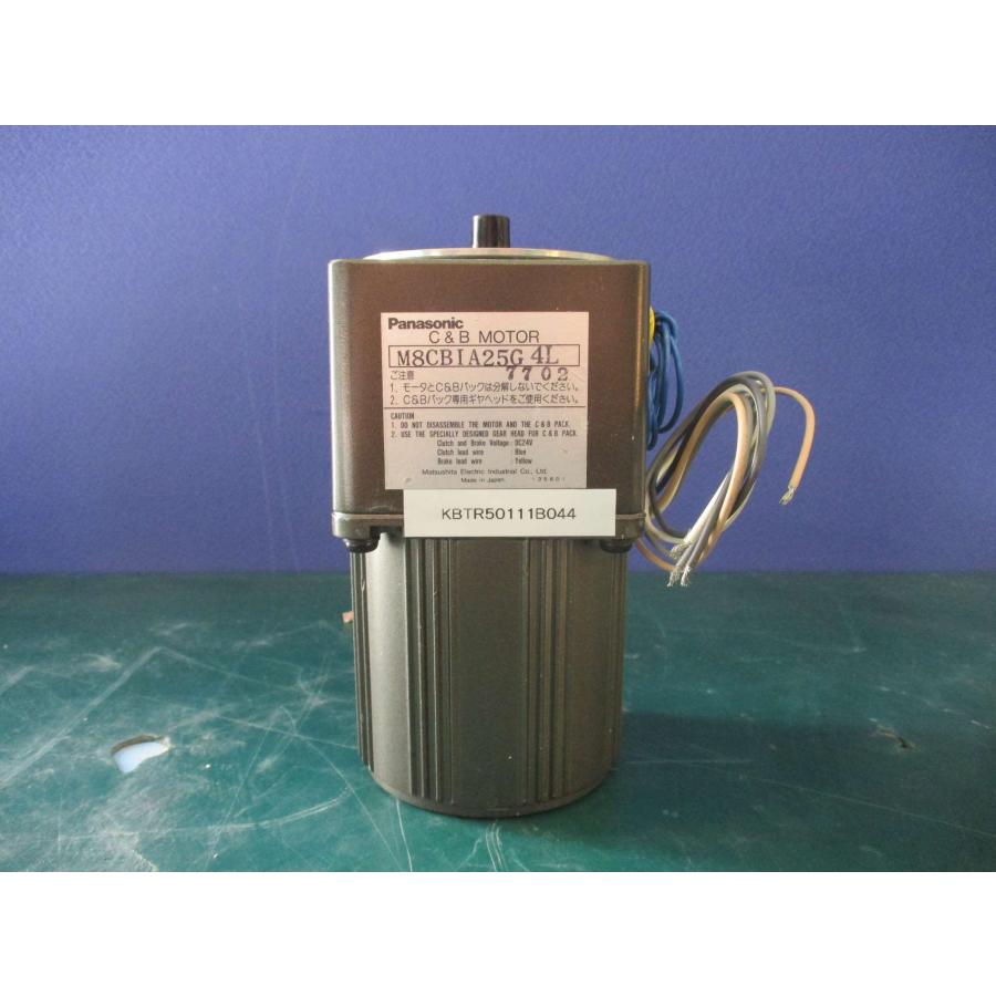 中古 PANASONIC C＆B MOTOR M8CBIA25G4L(KBTR50111B044) : kbtr50111b044 : growdetrading Yahoo!ショップ ...