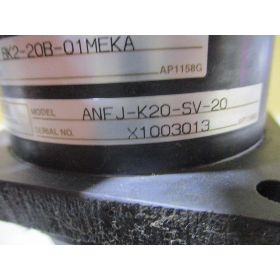 中古 MITSUBISHI AC SERVO MOTOR HC-MF13G2/ANFJ-K20-SV-20/BK2-20B-01MEKA(KBXR50106C005 ...