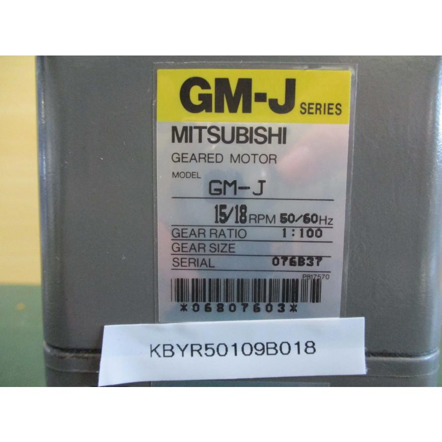 中古MITSUBISHI ギヤードモーター GM-J 40W/4P(KBYR50109B018) : growdetrading Yahoo!ショップ - 通販 - Yahoo!ショッピング