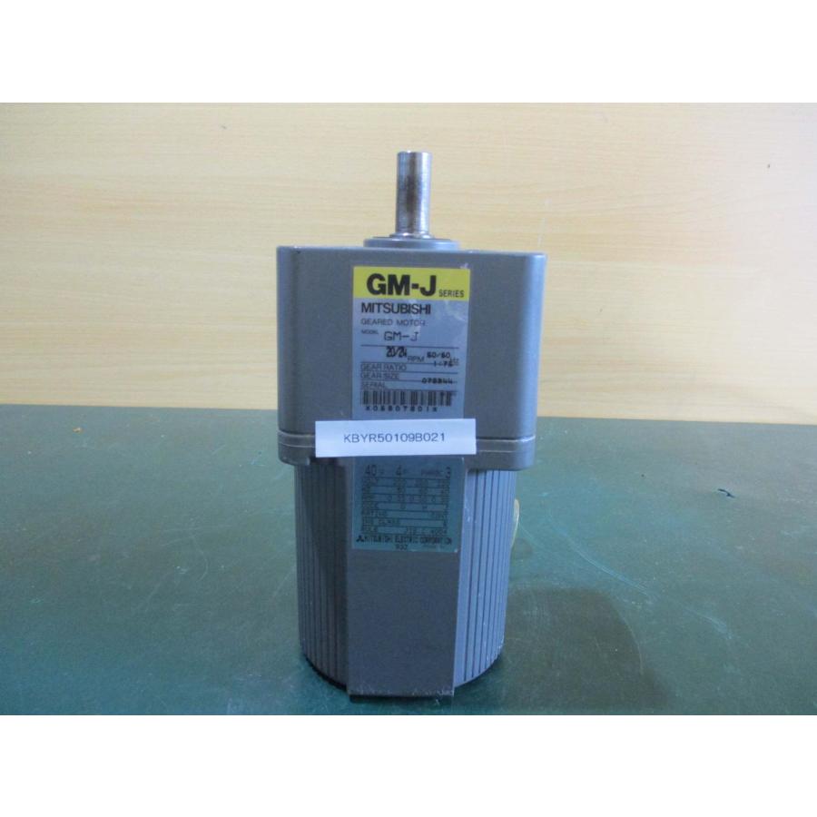 中古MITSUBISHI ギヤードモーター GM-J 40W/4P(KBYR50109B021) : growdetrading Yahoo!ショップ - 通販 - Yahoo!ショッピング