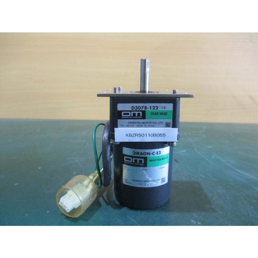 中古 ORIENTAL MOTOR INDUCTION 2IK6GN-C-E2/GEAR HEAD D3078-122 ...