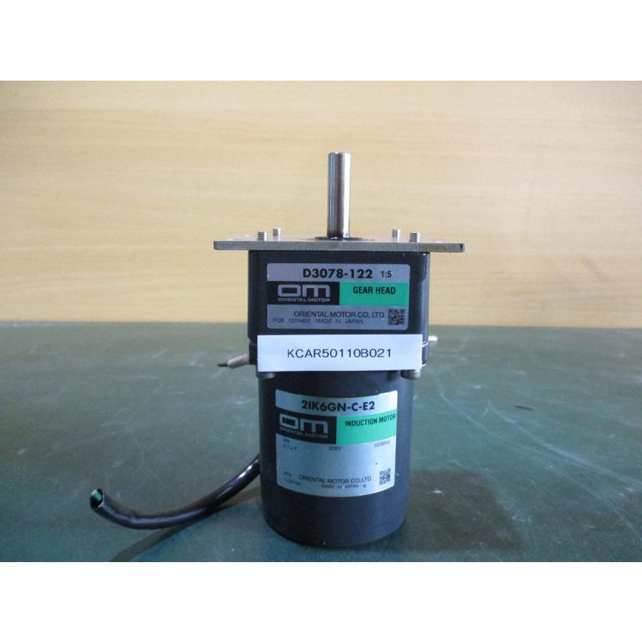 中古 ORIENTAL MOTOR INDUCTION 2IK6GN-C-E2/GEAR HEAD D3078-122 ...