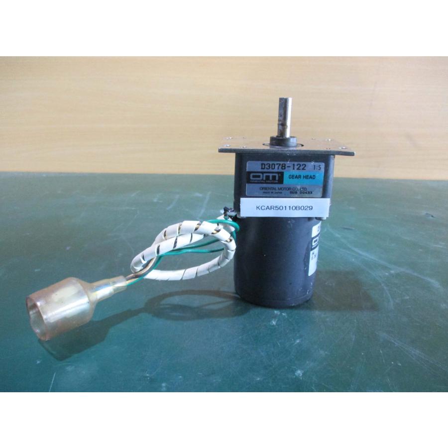 中古 ORIENTAL MOTOR INDUCTION 2IK6GN-C-E2/GEAR HEAD D3078-122 ...