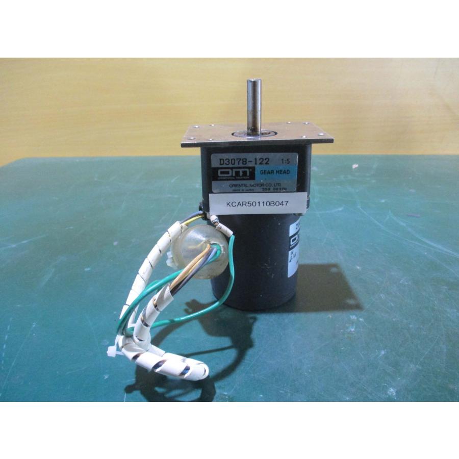 中古 ORIENTAL MOTOR INDUCTION 2IK6GN-C-E2/GEAR HEAD D3078-122 ...