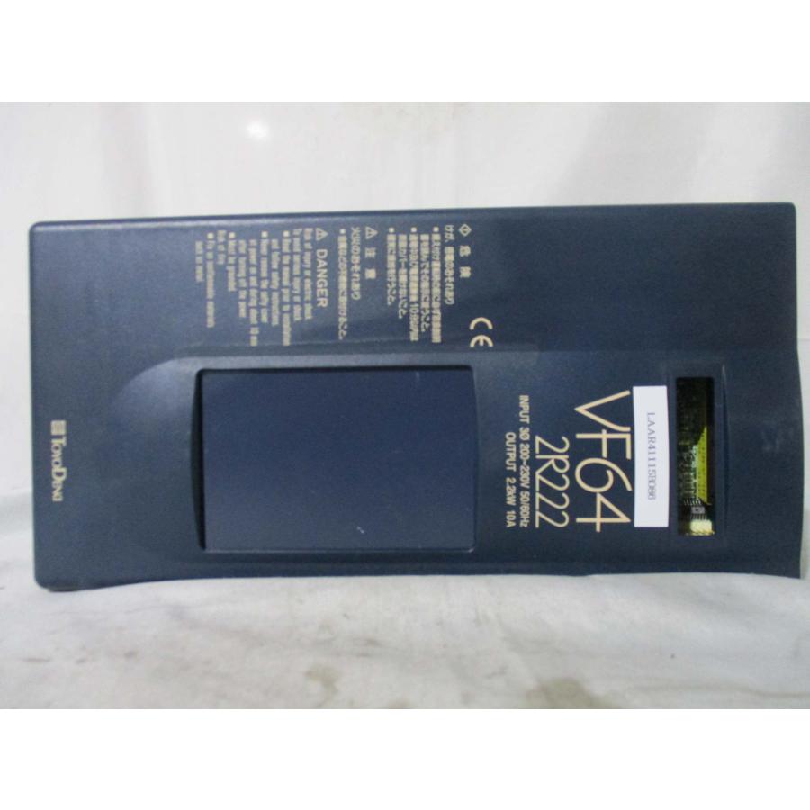 中古 TOYO FREQUENCY INVERTER VF64-2R222 周波数変換器 AC 200-230V 50/60Hz DC 2 ...