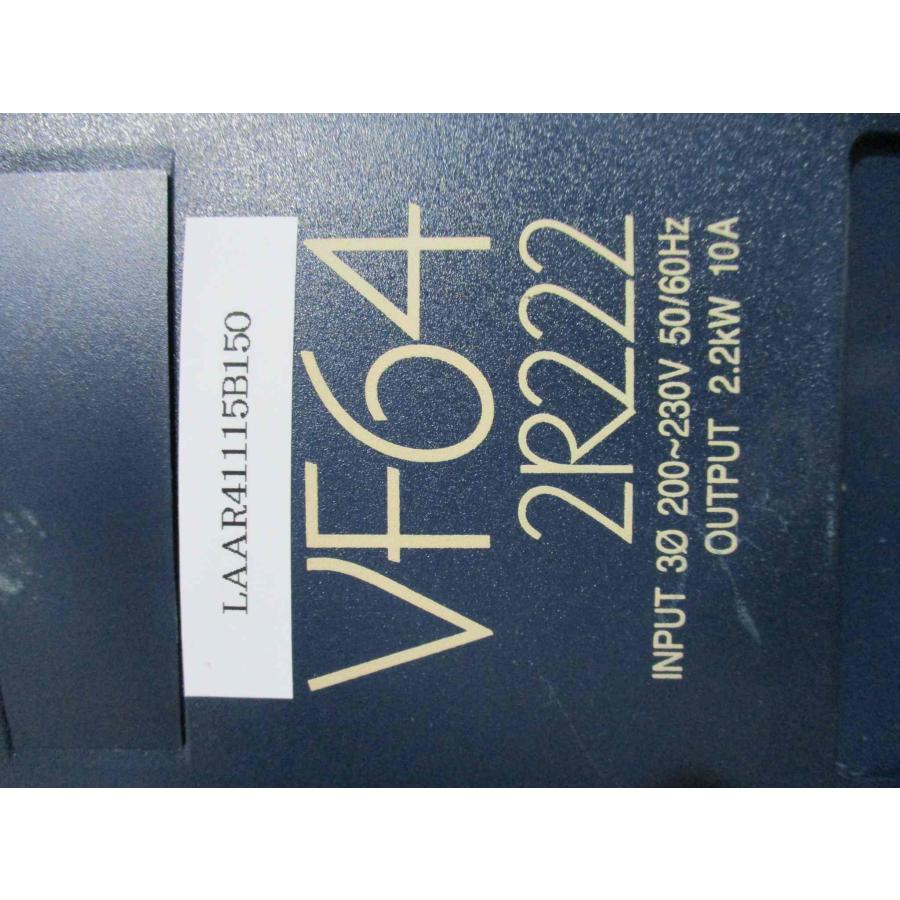 中古 TOYO FREQUENCY INVERTER VF64-2R222 周波数変換器 AC 200-230V 50/60Hz DC 2 ...