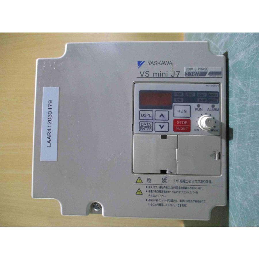 中古 YASKAWA INVERTER CIMR-J7AA23P7 インバータ 3.7kW(LAAR41203D179) : growdetrading Yahoo!ショップ - 通販 ...