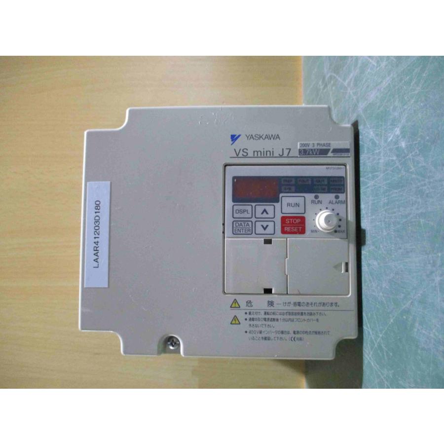 中古 YASKAWA INVERTER CIMR-J7AA23P7 インバータ 3.7kW(LAAR41203D180) : laar41203d180 : growdetrading ...