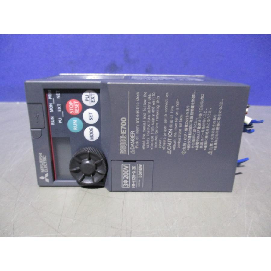 中古 MITSUBISHI INVERTER FR-E720-0.2K インバータ 200V (LABR61217C111) : growdetrading Yahoo!ショップ - 通販 ...