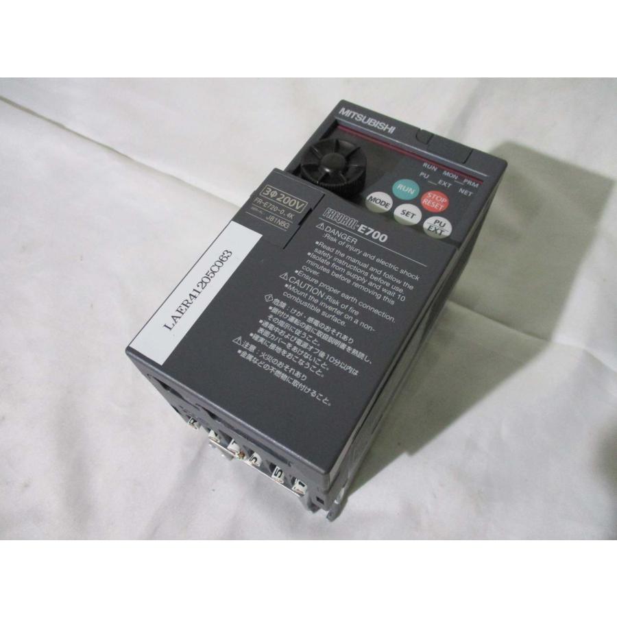 中古 MITSUBISHI FR-E720-0.4K インバーター(LAER41205C063) : laer41205c063 : growdetrading Yahoo!ショップ - 通販 ...