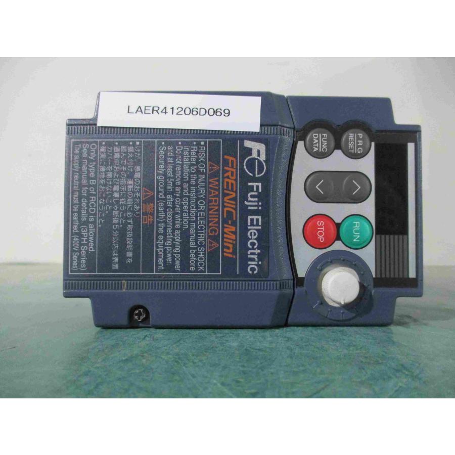 中古 Fuji Electric インバータ FRENIC MINI FRN0.1C2S-2J 三相 200V 0.3KVA(LAER41206D069) : growdetrading ...