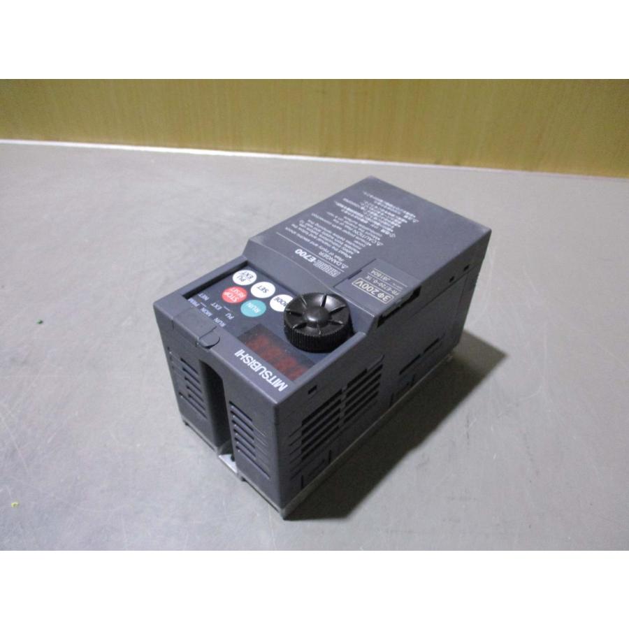 中古 MITSUBISHI INVERTER FR-E720-0.1K インバータ 200V(LAGR41223C151) : growdetrading Yahoo!ショップ - 通販 ...