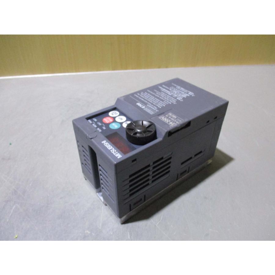 中古 MITSUBISHI INVERTER FR-E720-0.1K インバータ 200V(LAGR41223C159 ...