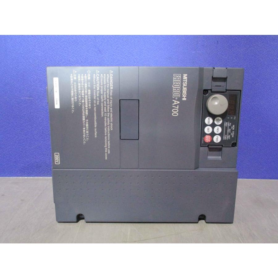 中古 MITSUBISHI FREQROL-A700 INVERTER FR-A720-7.5K インバーター 7.5kW ...