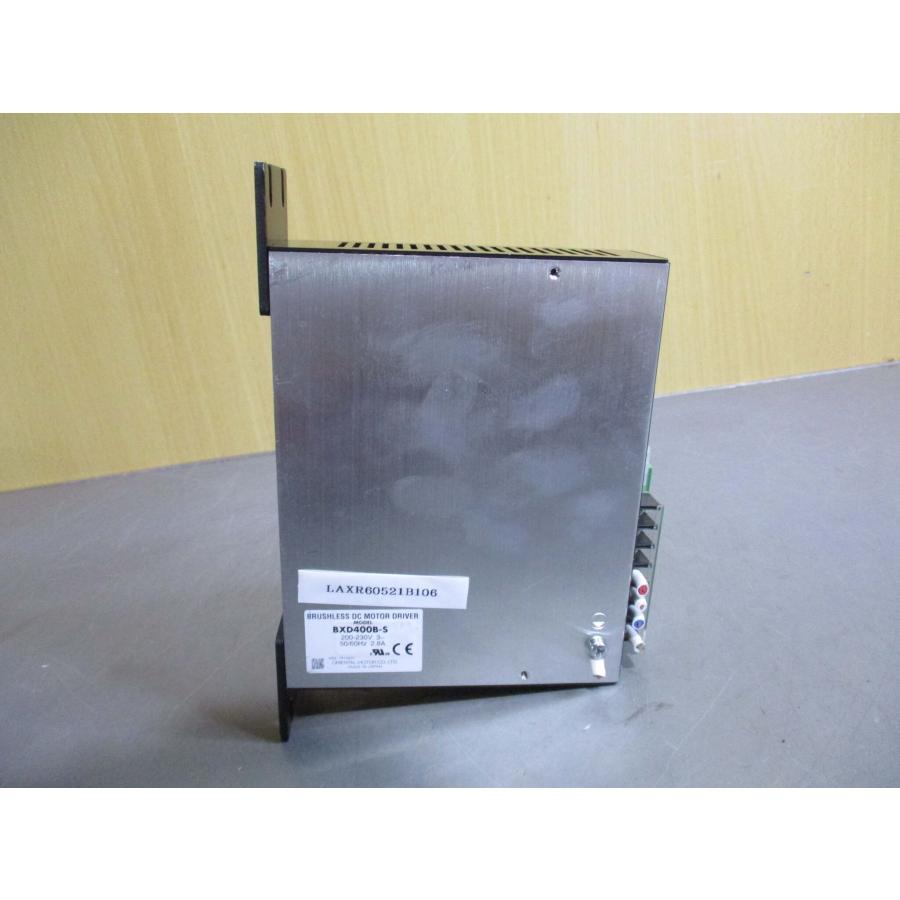 中古ORIENTAL MOTOR BRUSHLESS DRIVE 200-230V, BXD400B-S(LAXR60521B106 ...